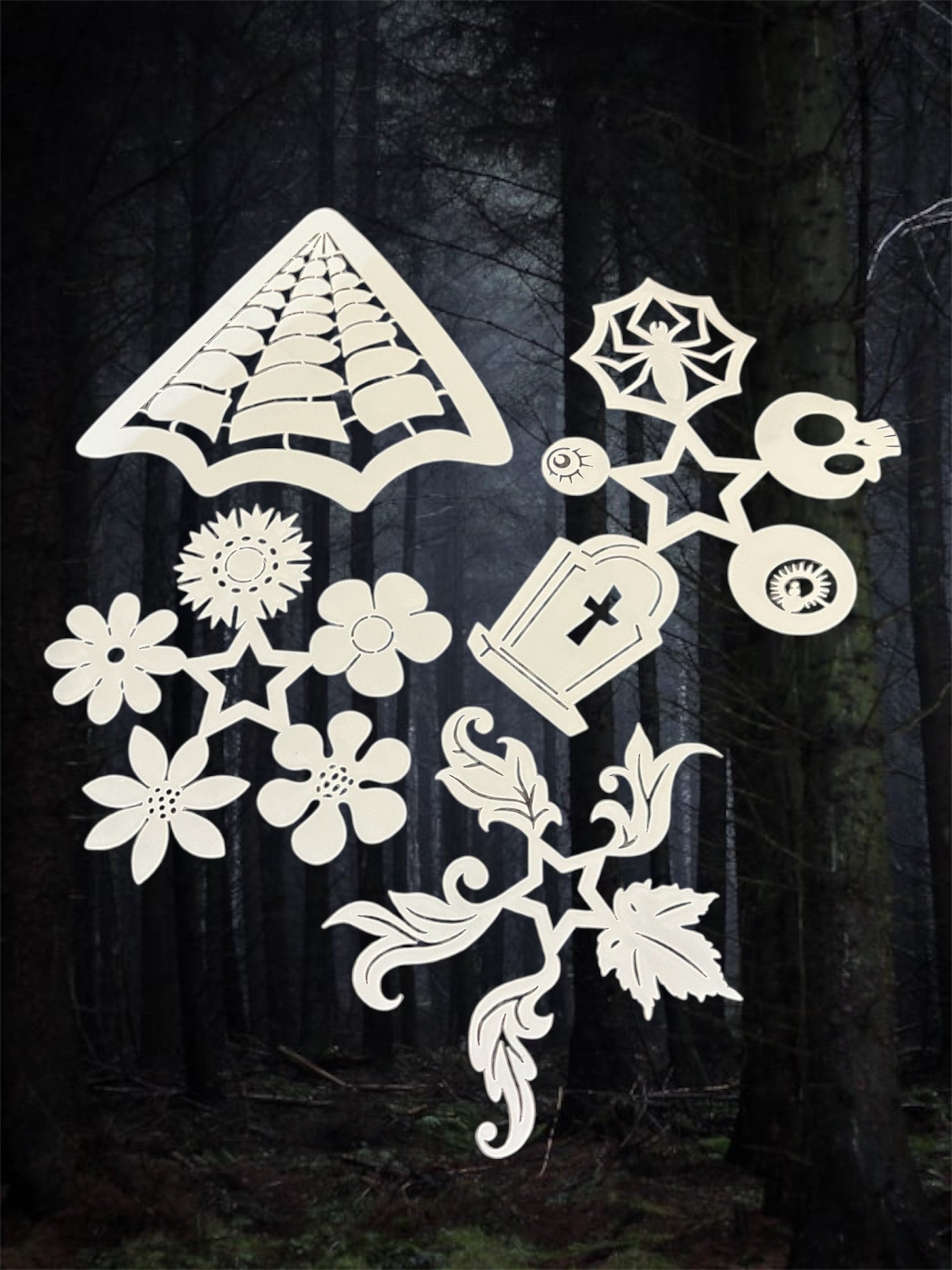 Nightmare Flash – BioArt Airbrush Body Art Stencils